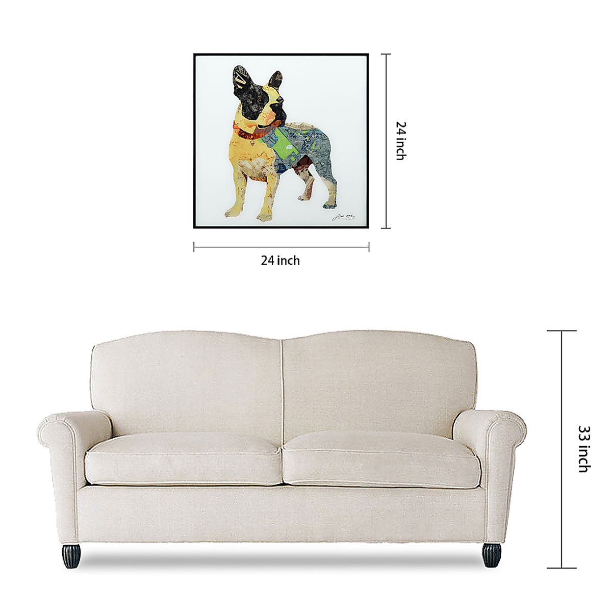 Perry The Dog Artwork | Rooms to Go