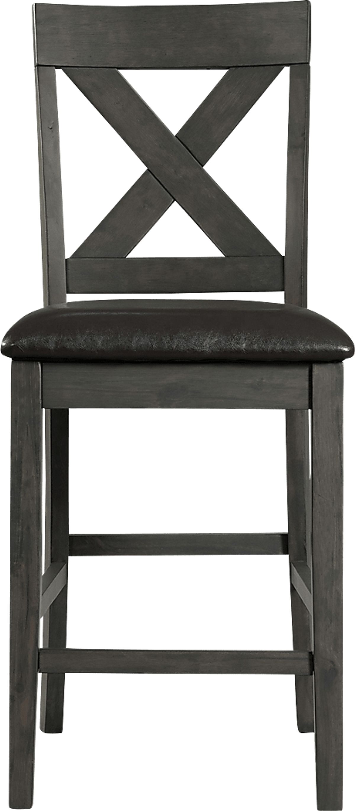 Petalbite Gray Polyester,Polyurethane Fabric Counter Height Stool, Set ...