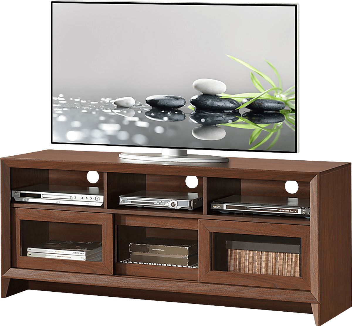 Petarich Hickory 56" Console | Rooms to Go