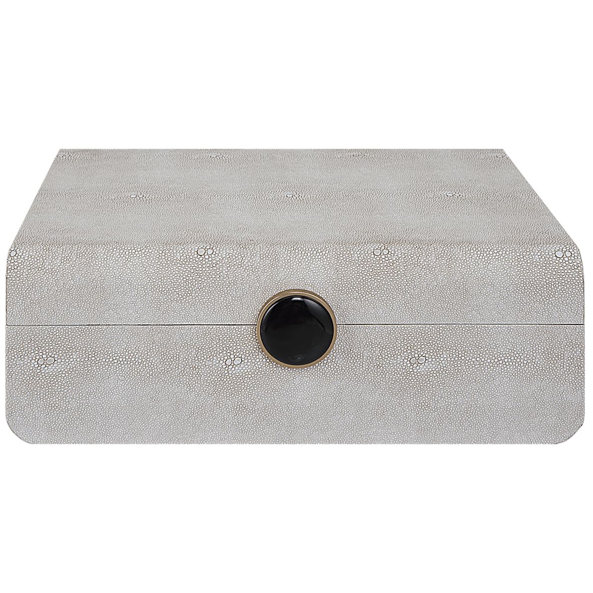 Pherin White Decorative Box | Rooms to Go