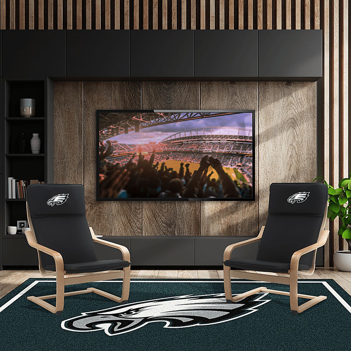 Nfl Accent Chair Polyester Fabric | Rooms to Go