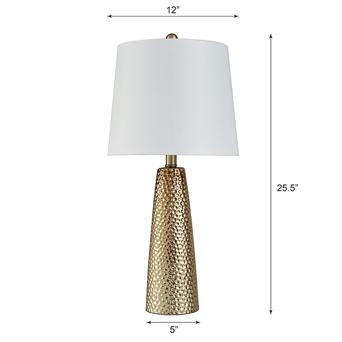 Philp Copper Brown,Orange,Yellow Ceramic Table Lamp | Rooms to Go