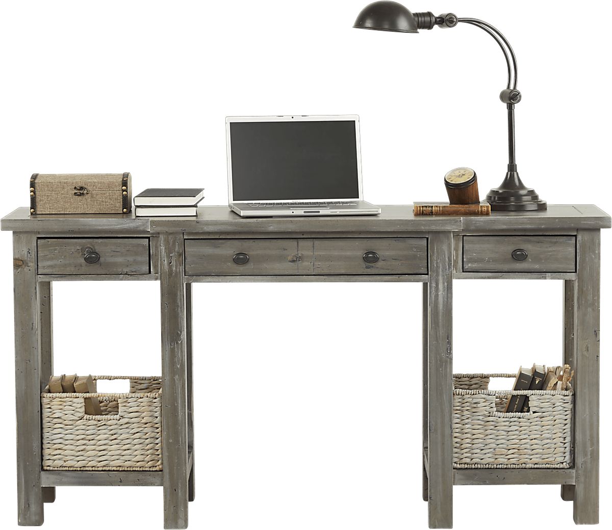 Pine Shores Gray Colors Desk | Rooms to Go