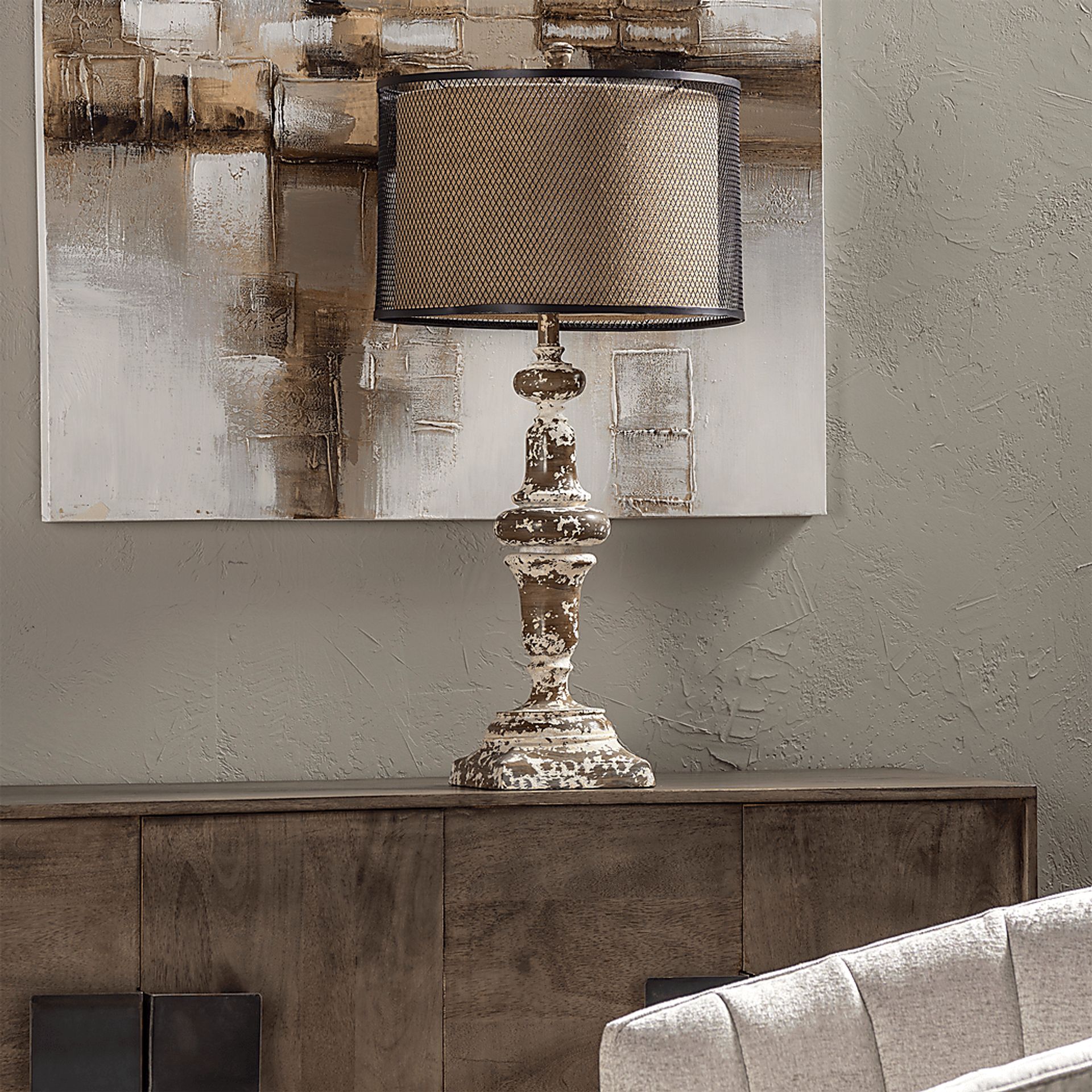 Pinebrook Road Brown Table Lamp | Rooms to Go