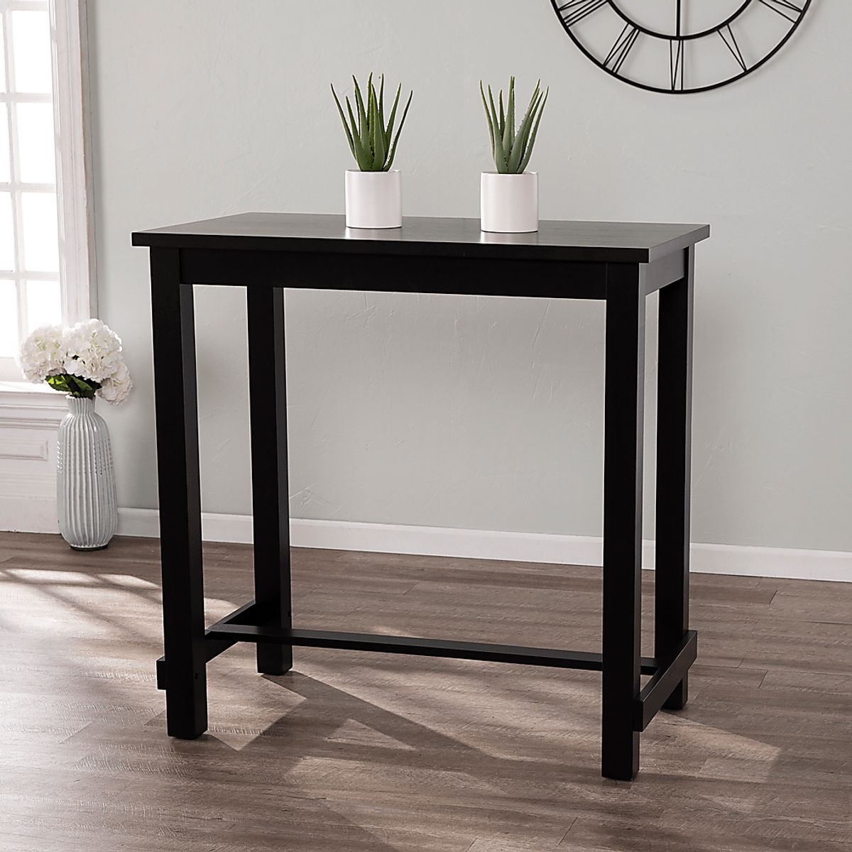 Piperland Black Black,Colors Bar Height Dining Table | Rooms to Go