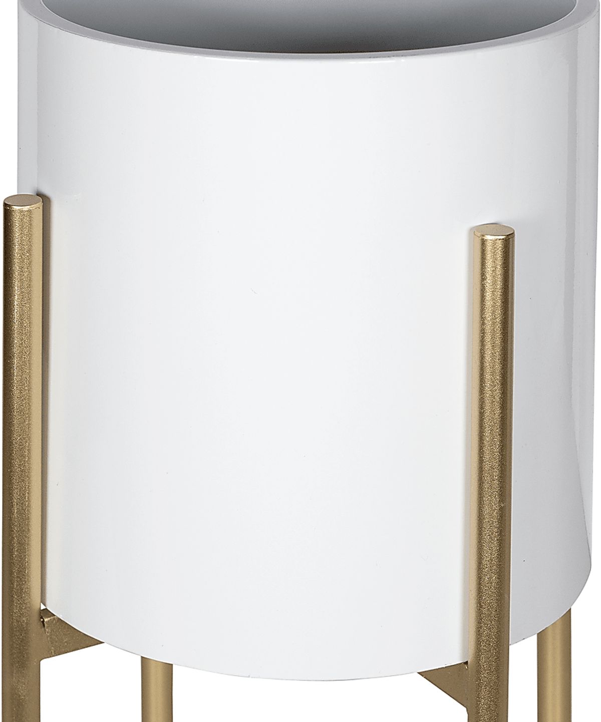 Plaag White Plant Stand | Rooms to Go