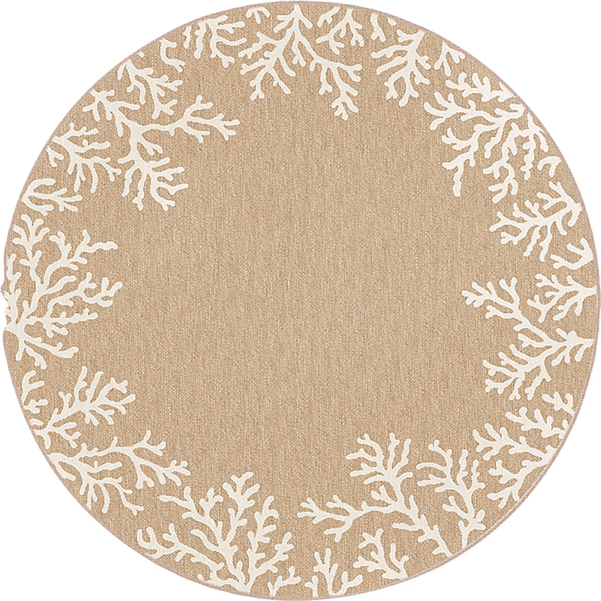 Placida Sand Beige Outdoor Rug | Rooms to Go