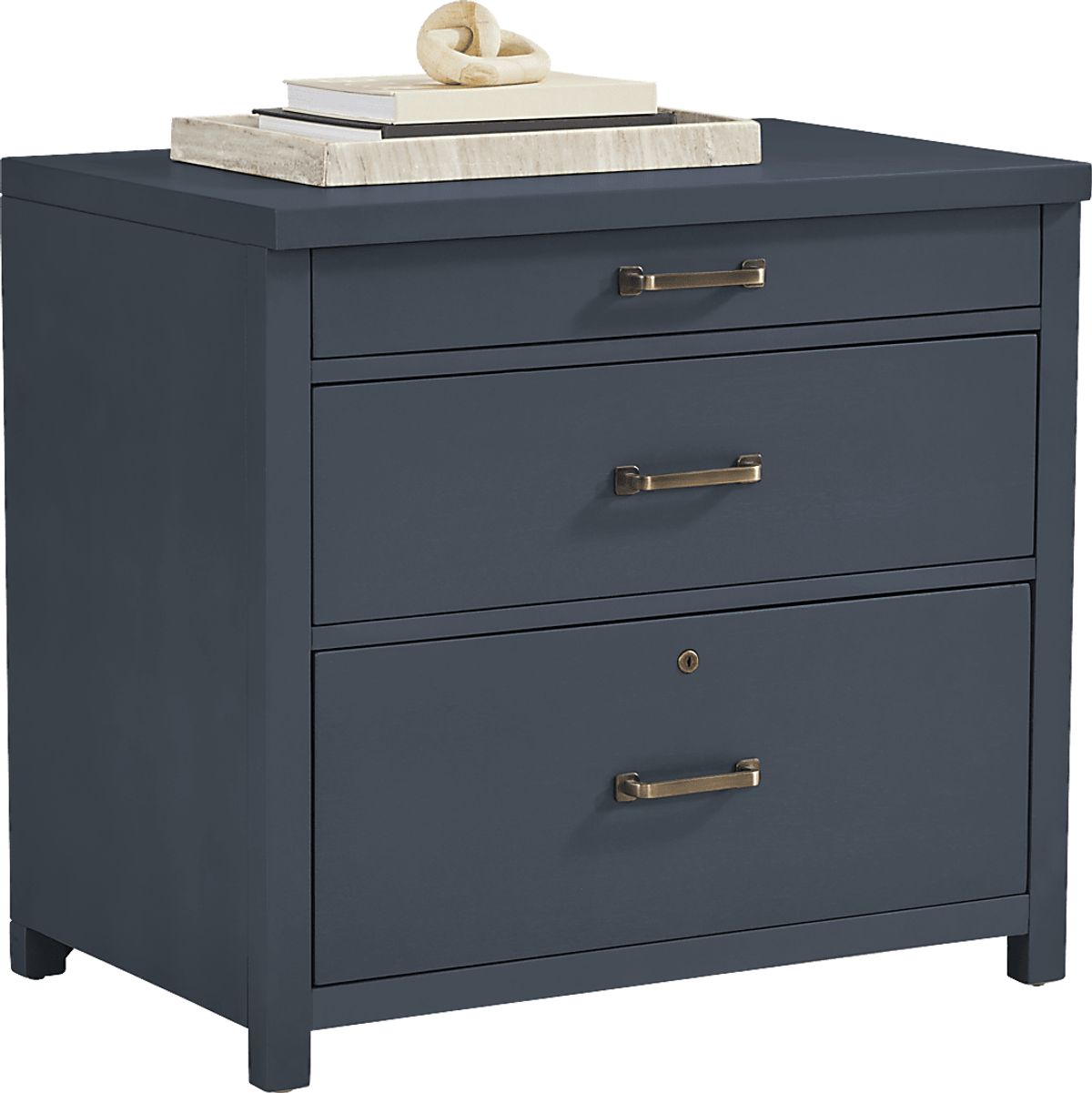 Planefield Blue Colors File Cabinet | Rooms to Go