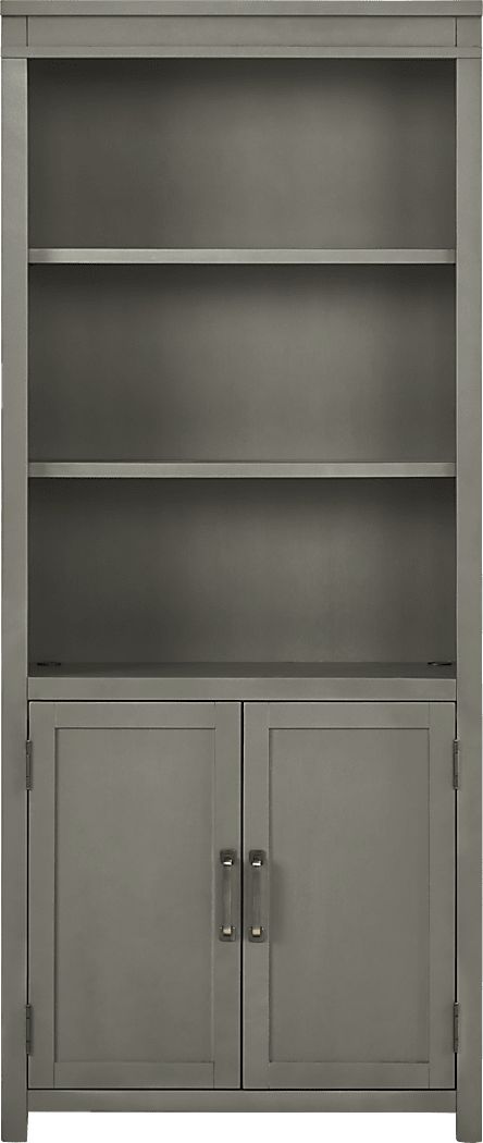 Planefield Gray Bookcase | Rooms to Go