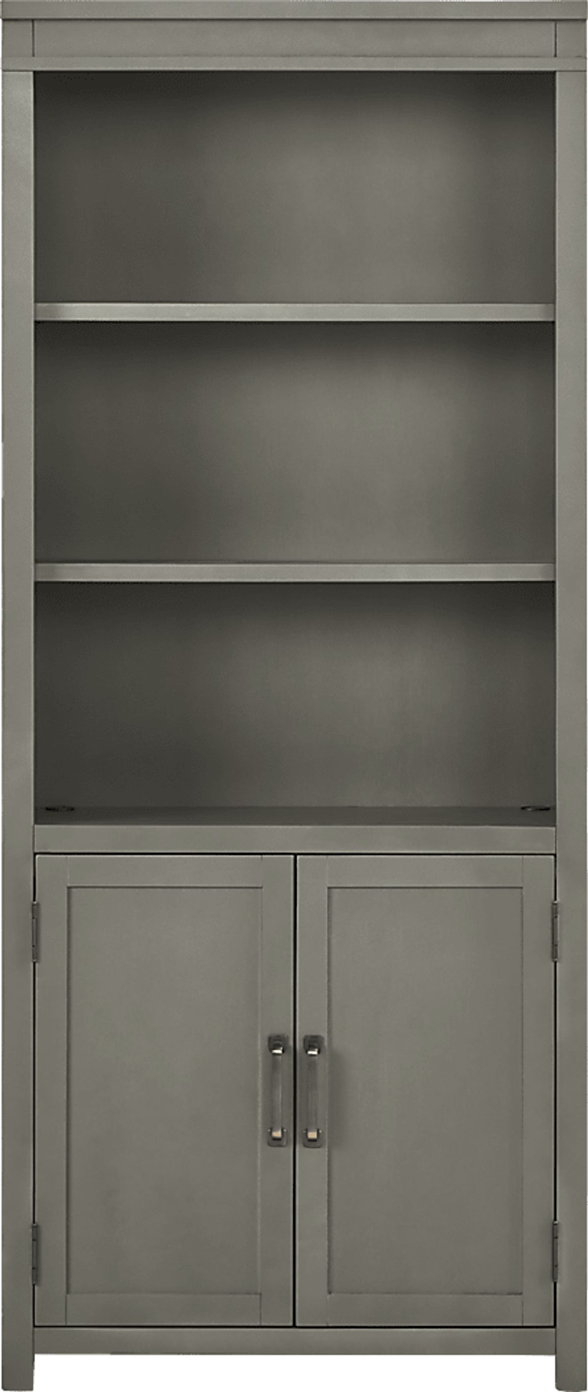 Planefield Gray Bookcase | Rooms to Go