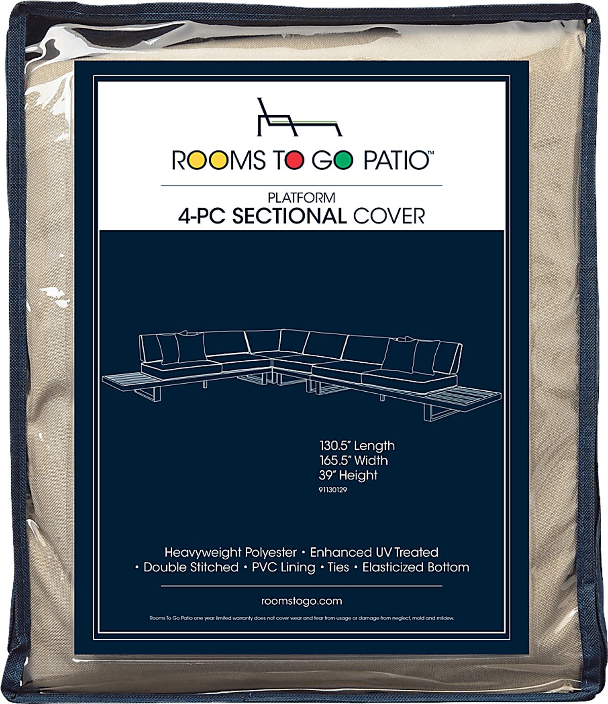 Platform Beige Outdoor Cover | Rooms to Go