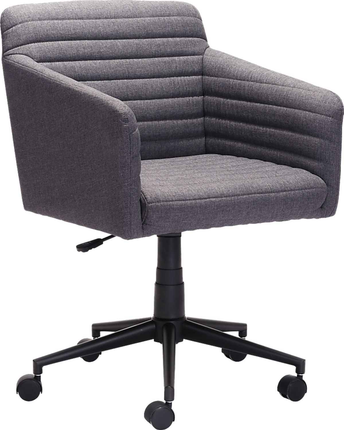 Plymell Gray Desk Chair | Rooms to Go