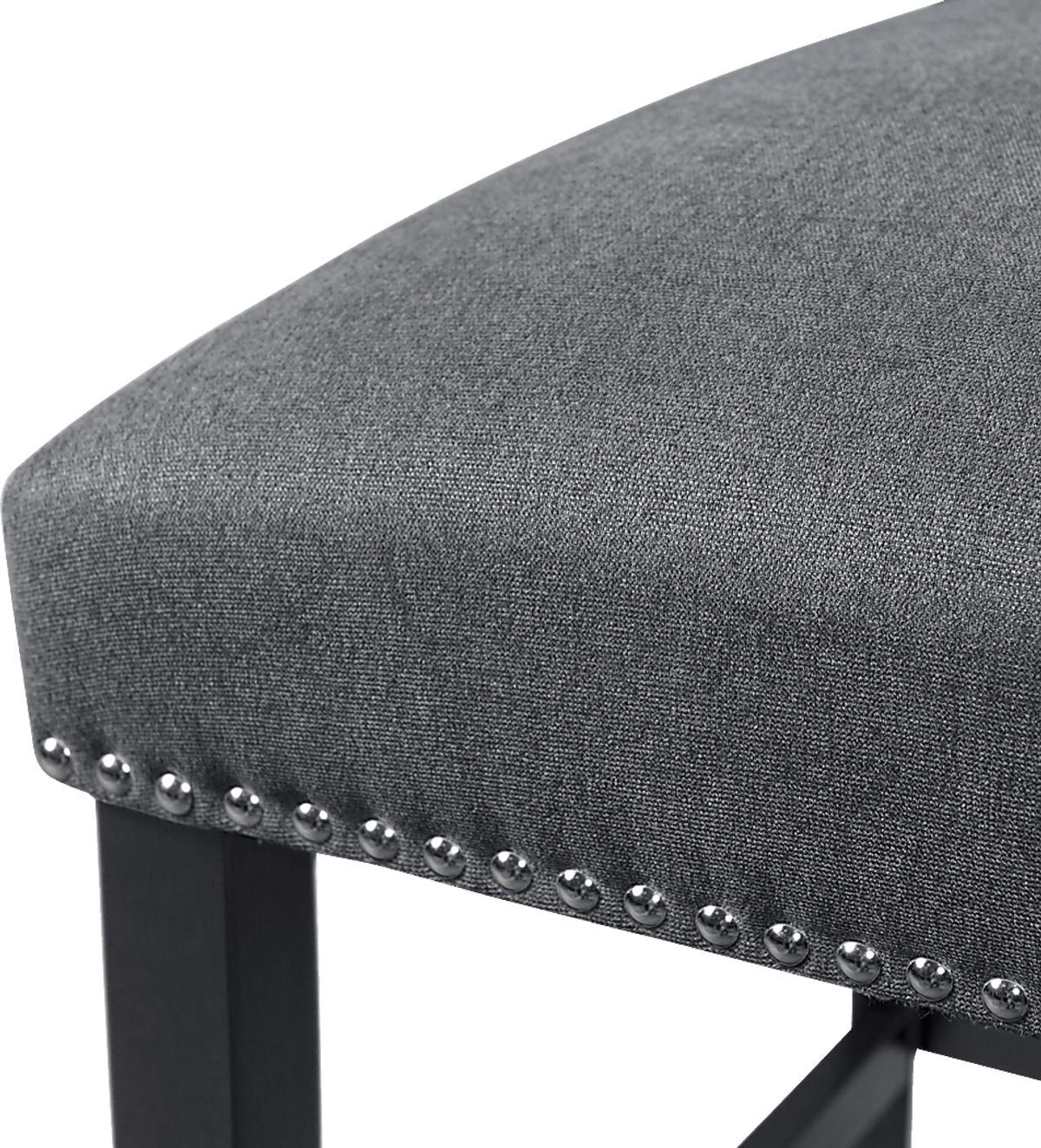 Pocan Black Black,Colors Polyester Fabric Counter Height Stool, Set Of ...