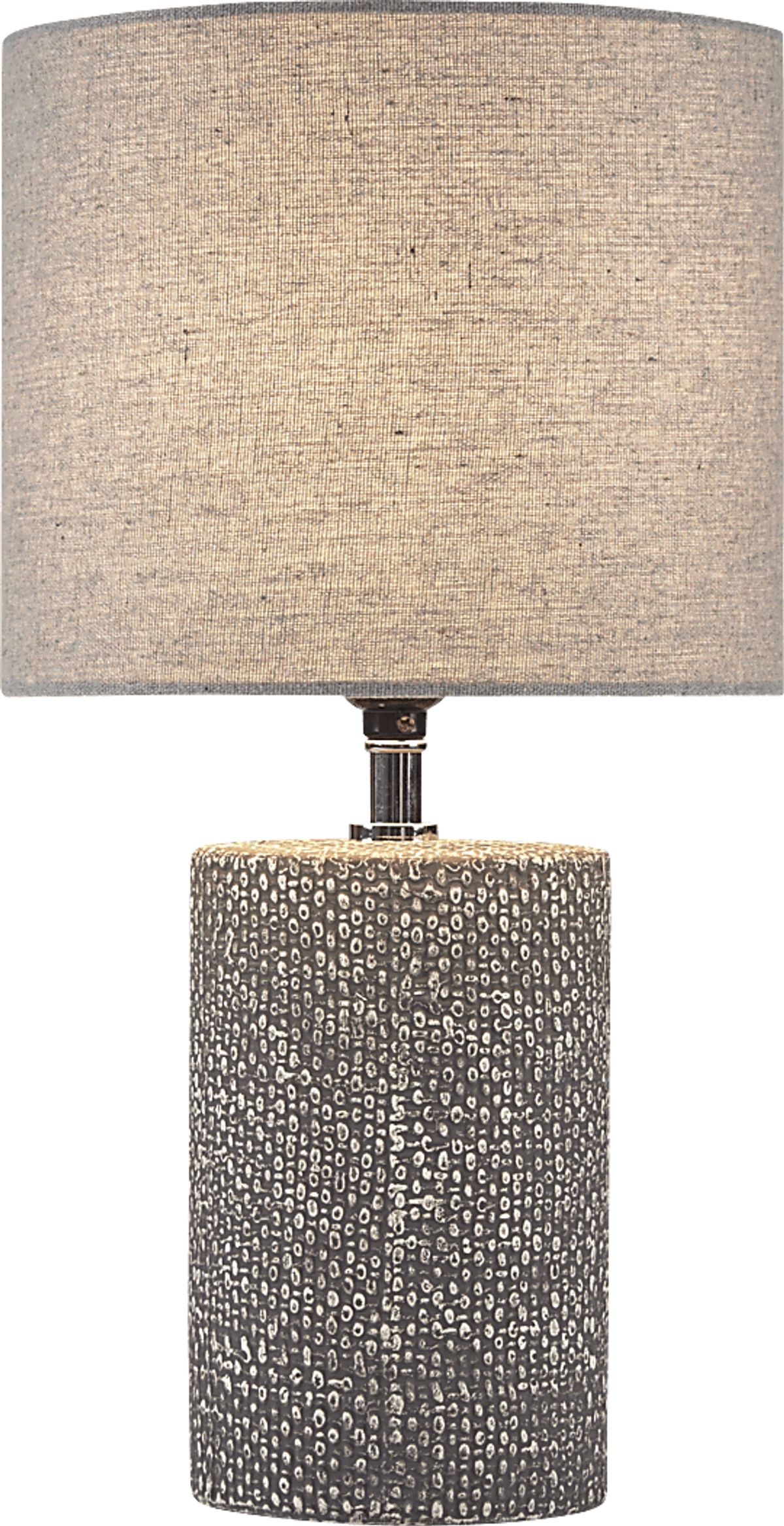 Poe Grove Gray Table Lamp | Rooms to Go