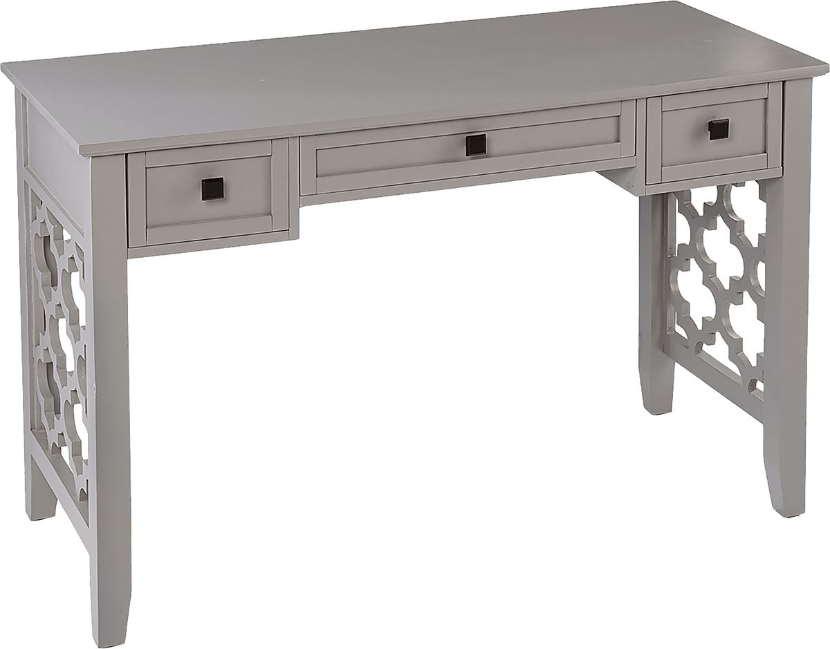 Pondwood Gray Desk | Rooms to Go