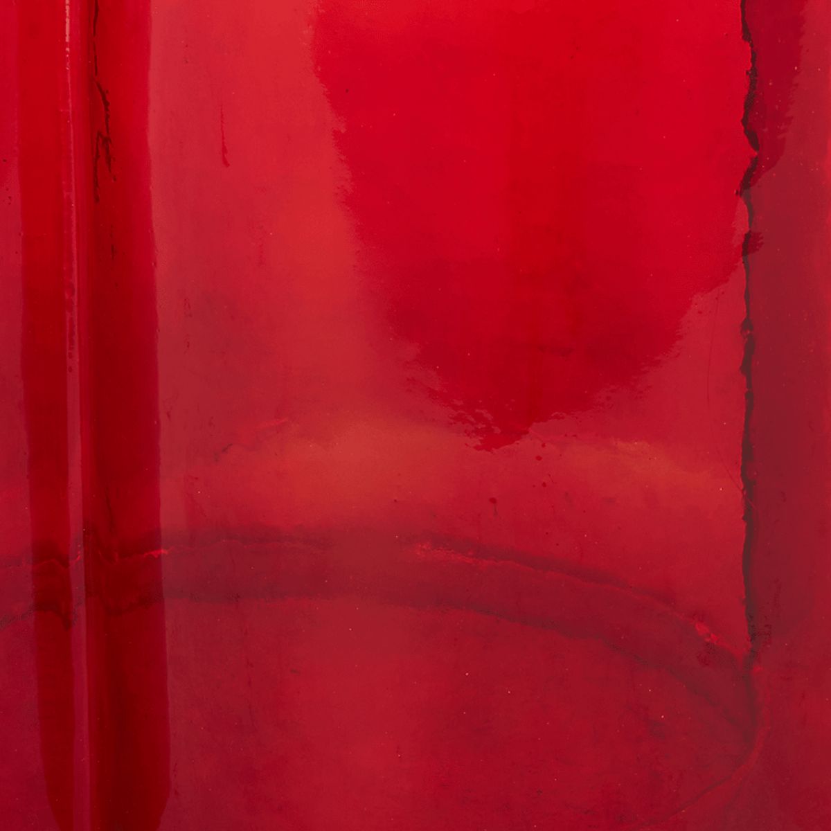 Popera I Red Glass Accent Table | Rooms to Go