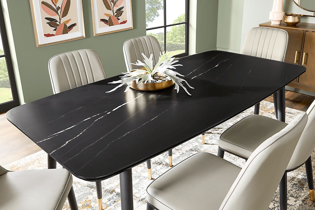 Portland Square Black Black,Colors Dining Table | Rooms to Go