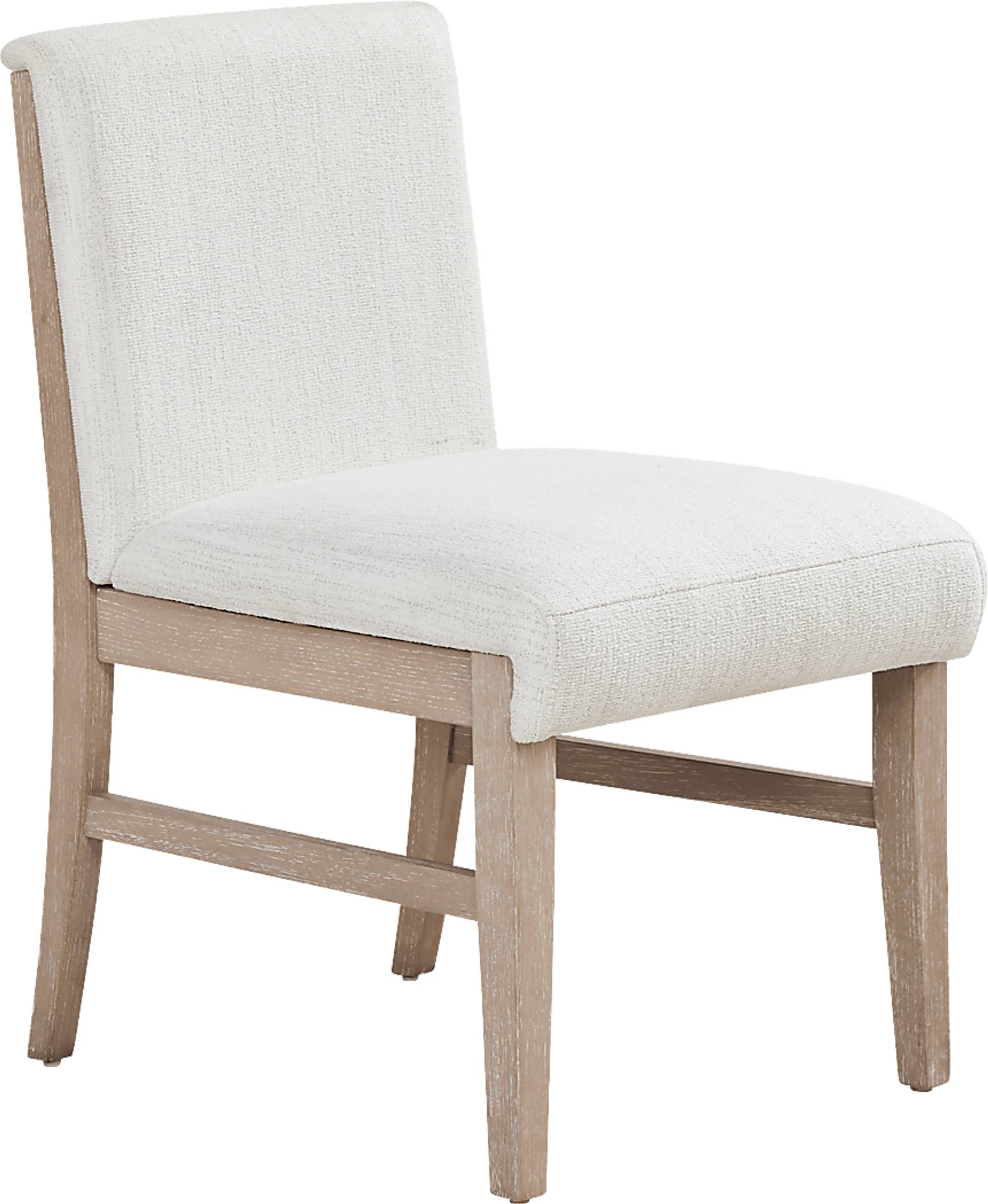 Portsmouth 5 Pc Natural Light Wood Beige,White Dining Room Set With ...