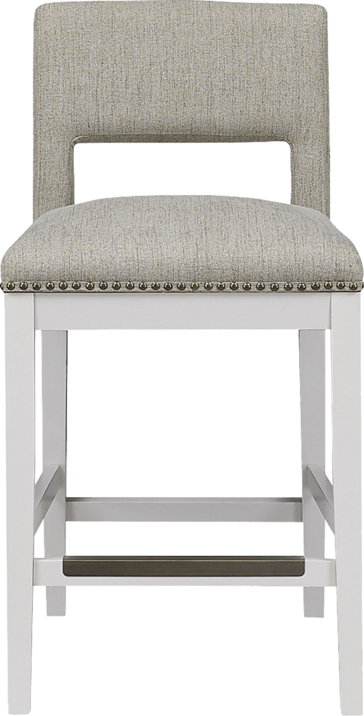 Praro White Colors,White Beige Counter Stool | Rooms to Go