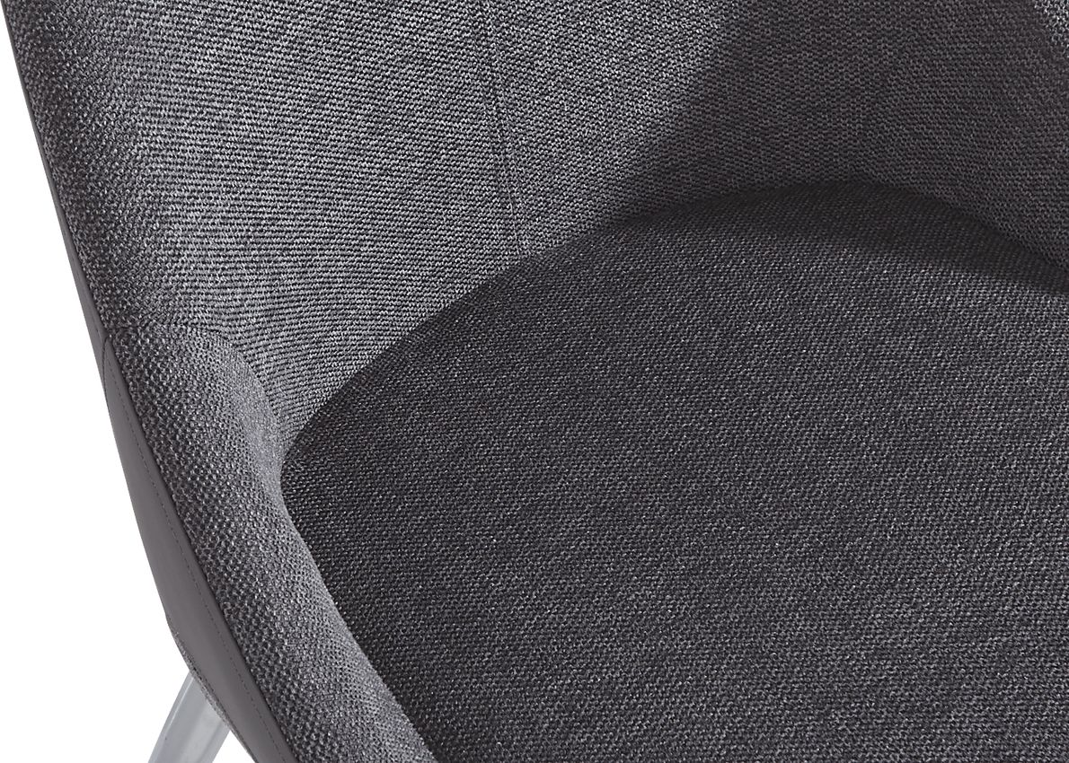 Pressley Charcoal Chair - Rooms To Go