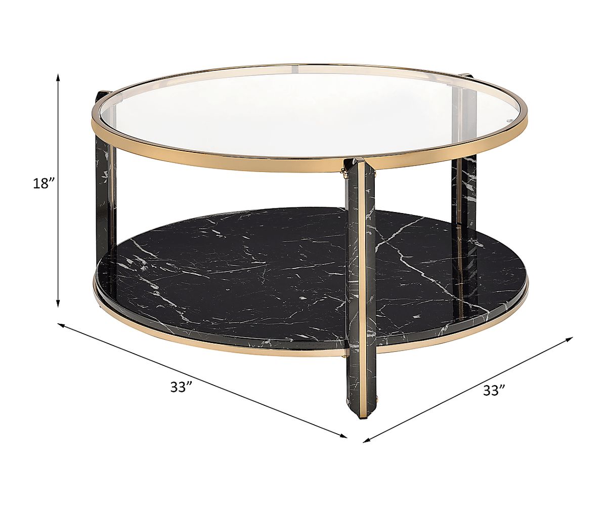 Prestenback Black Black,Colors Cocktail Table | Rooms to Go