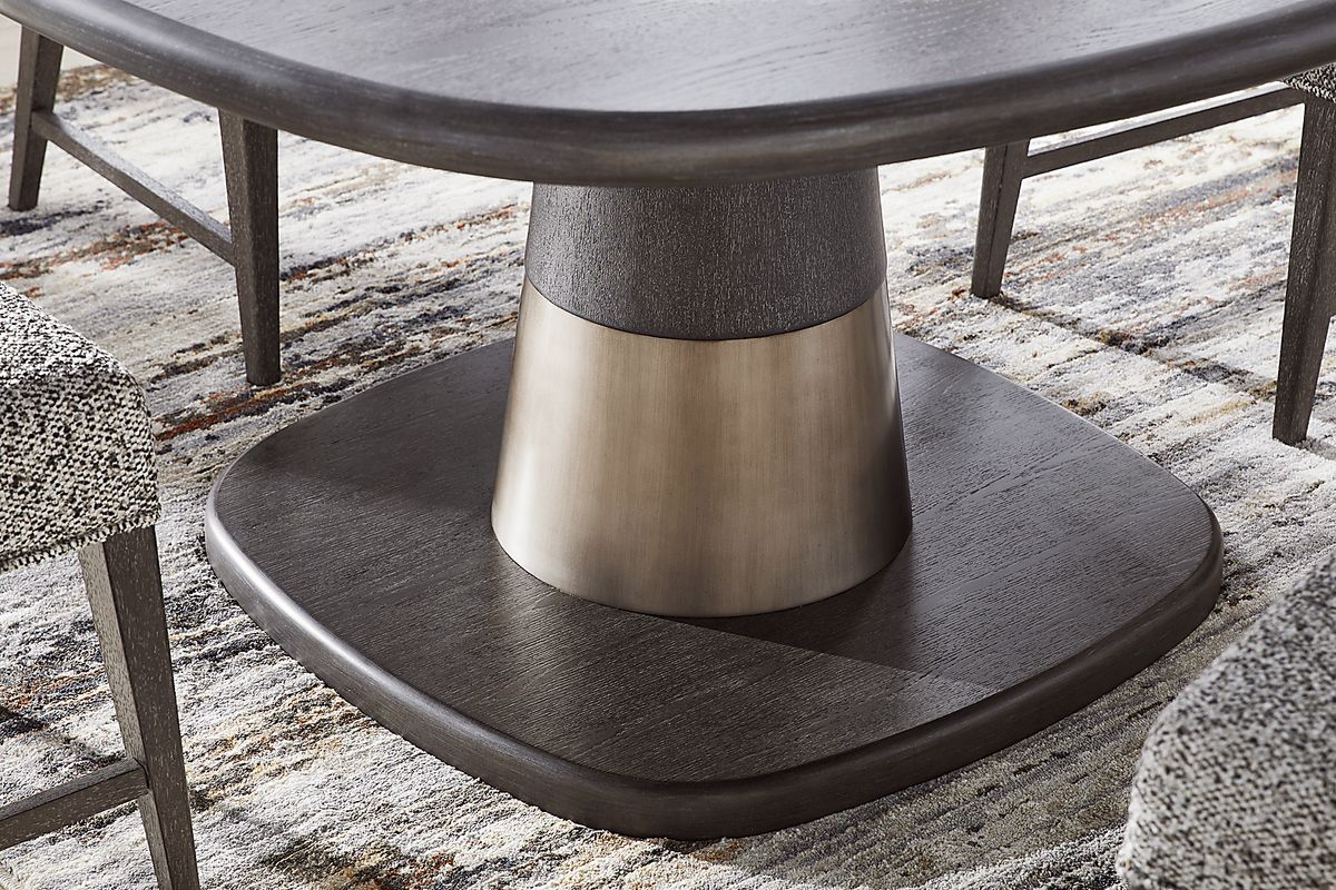 Drew & Jonathan Preston Heights Gray Dining Table | Rooms to Go