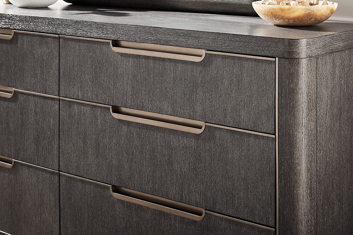 Drew & Jonathan Preston Heights Gray Dresser | Rooms to Go