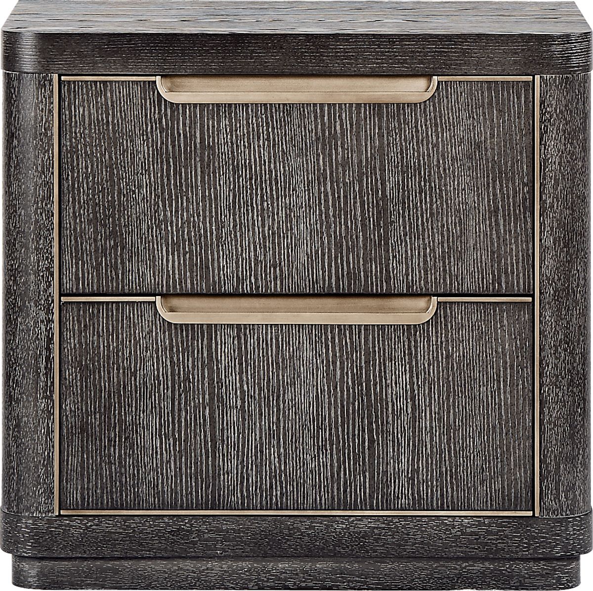 Drew & Jonathan Preston Heights Gray Nightstand | Rooms to Go