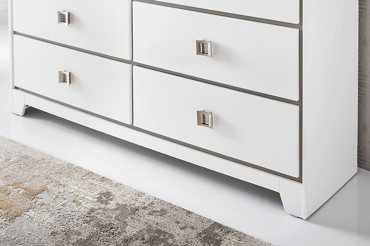 Princeton Hall White Dresser - Rooms To Go