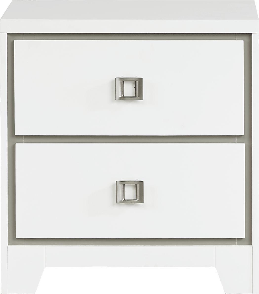 Princeton Hall White Colors,White Nightstand - Rooms To Go