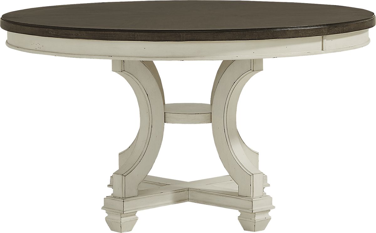 Provence White Colors,White Brown Round Dining Table | Rooms to Go