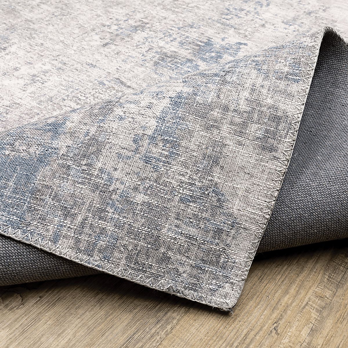 Purinton Gray Rug | Rooms to Go