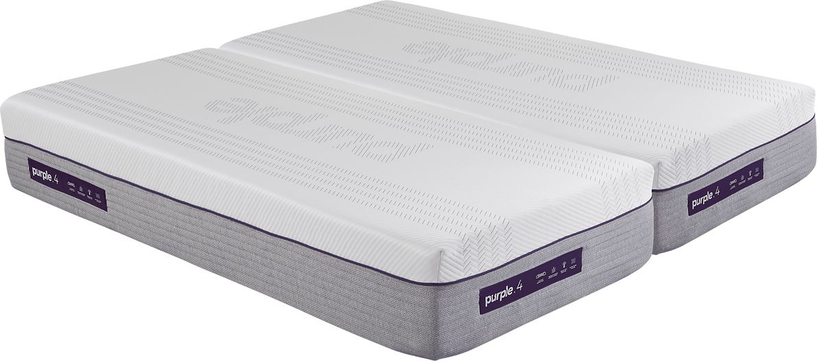 Purple Hybrid Premier 4 Split King Mattress - Rooms To Go