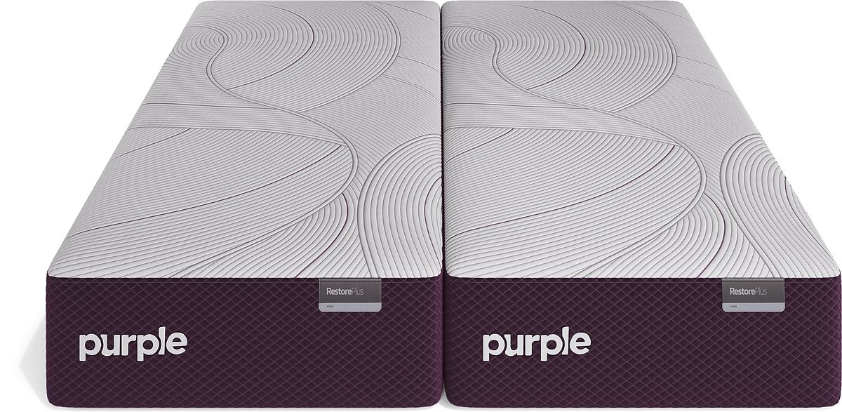 Purple Restore Plus Firm Split King Mattress | Rooms to Go