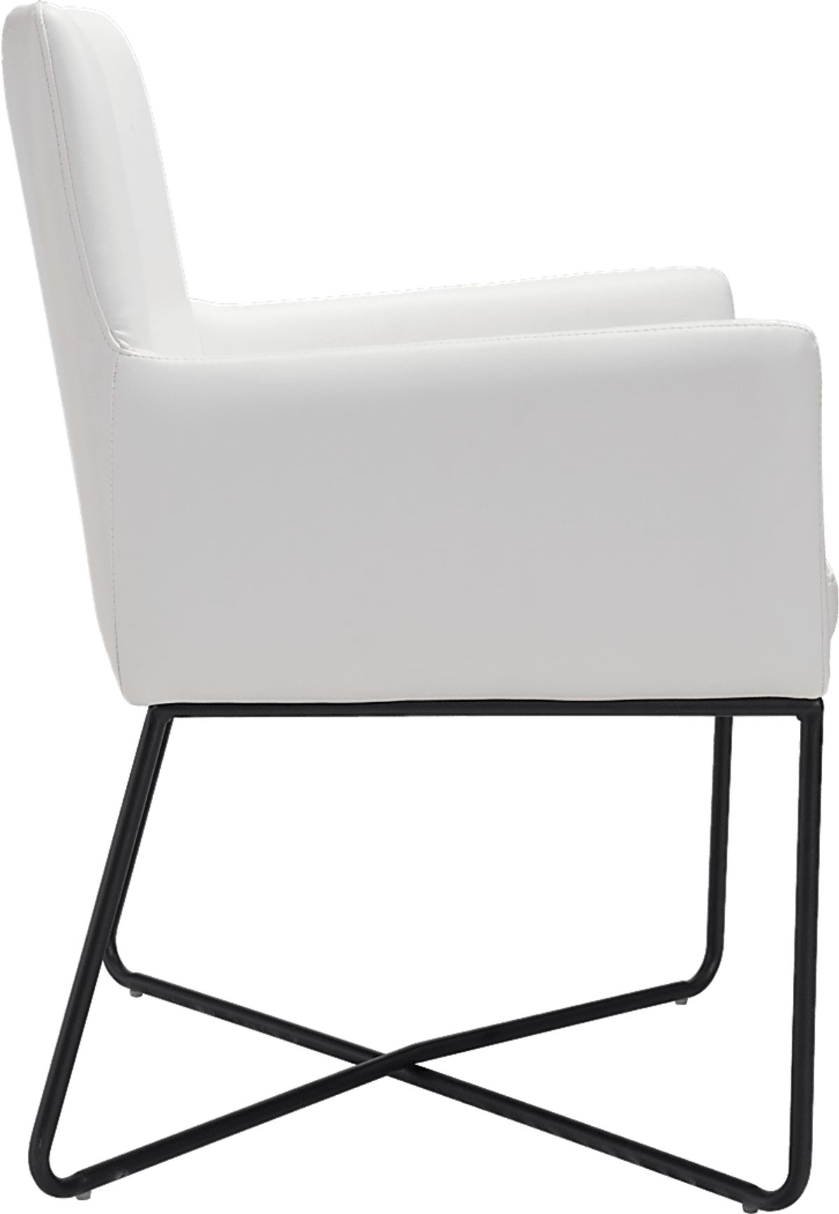 Putnam White Colors,White Arm Chair | Rooms to Go