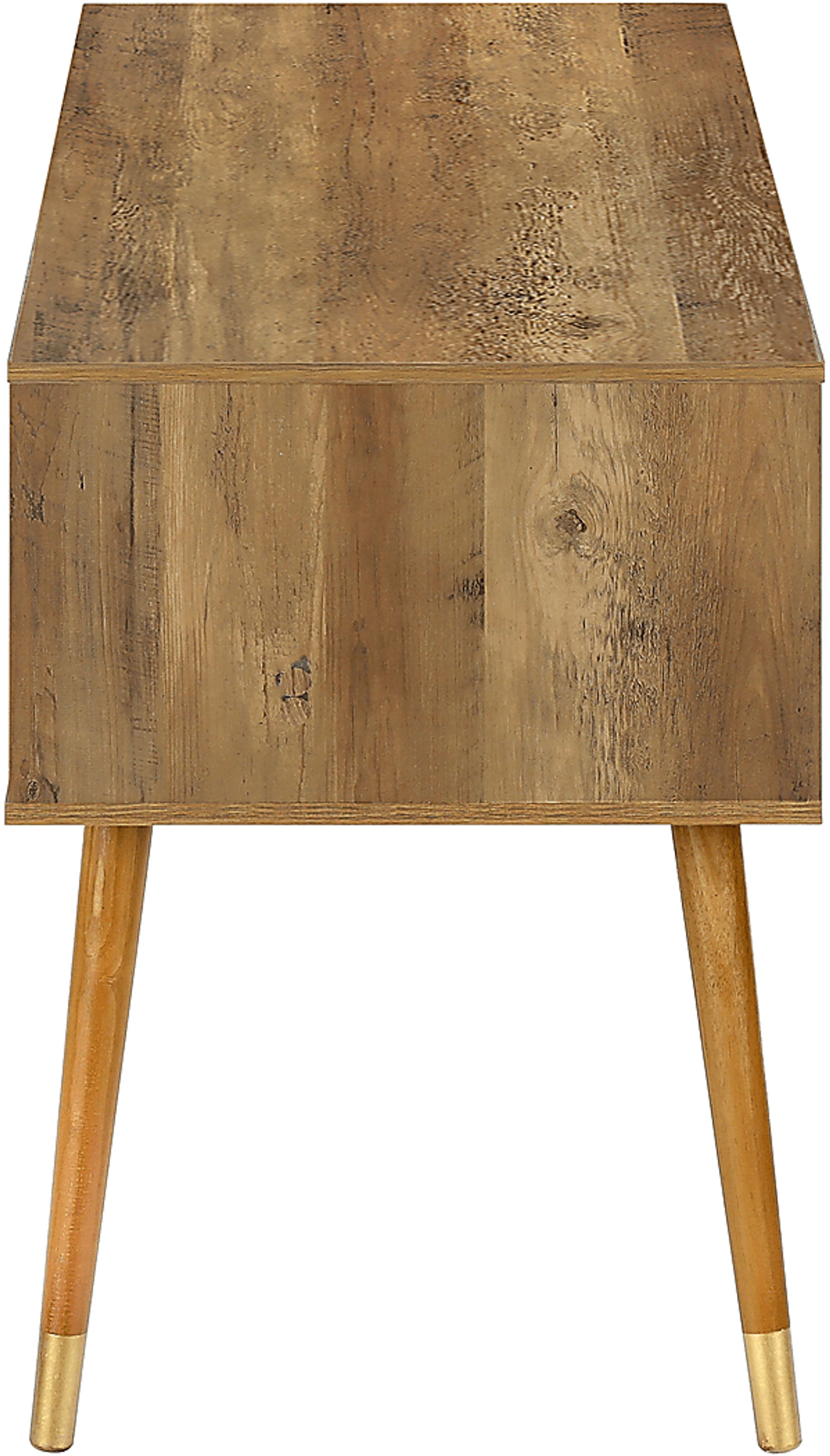 Pyrit Walnut Dark Wood Desk | Rooms to Go