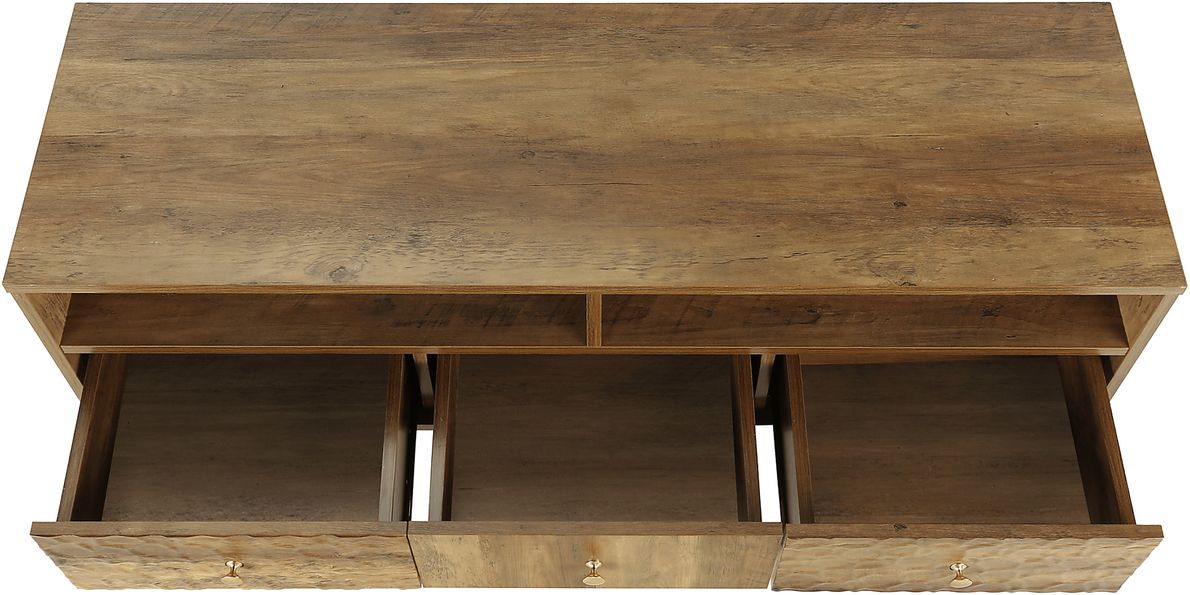 Pyrit Walnut 47 in. Console - Rooms To Go