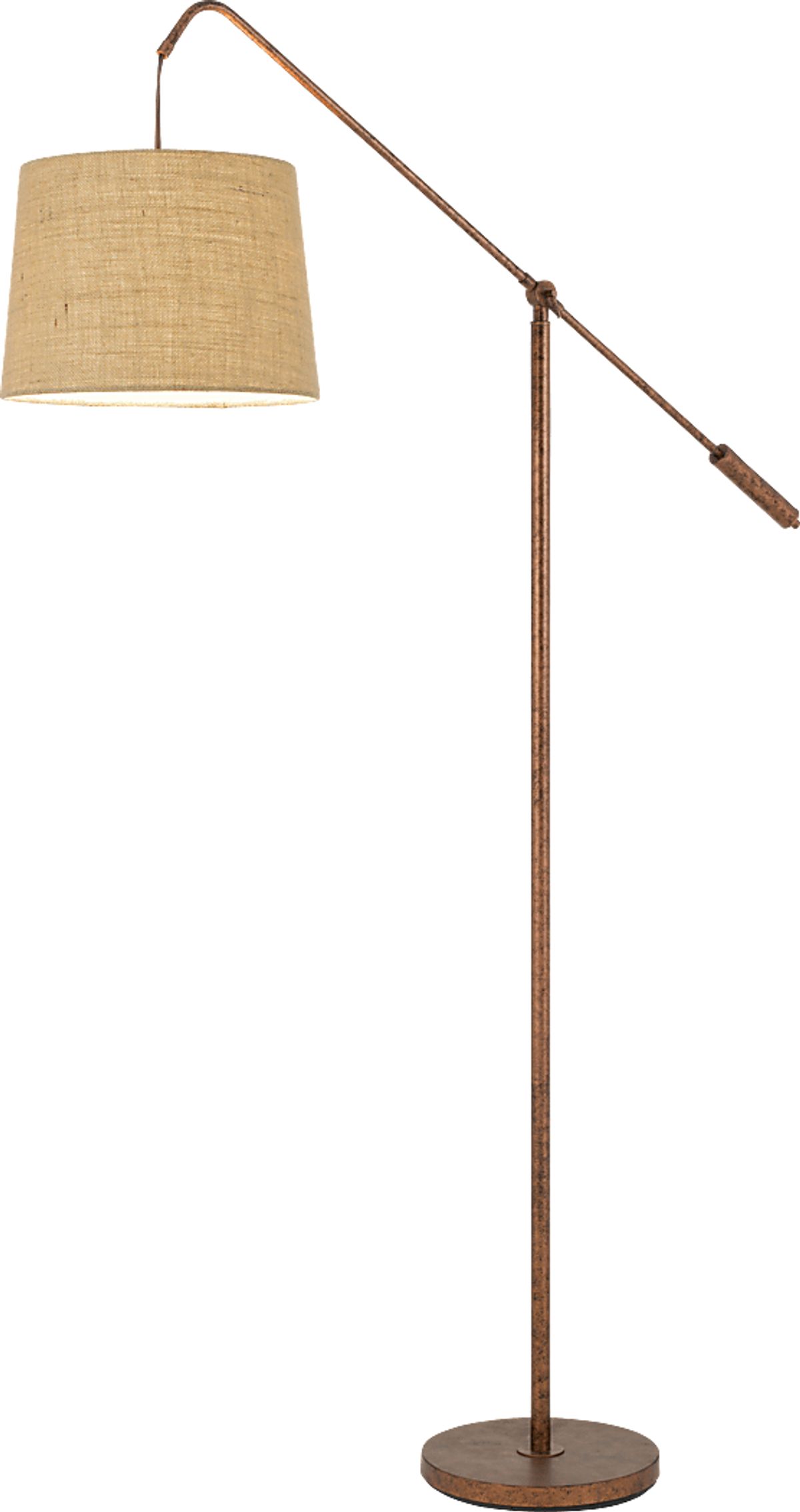 Quackie Way Rust Red Floor Lamp | Rooms to Go