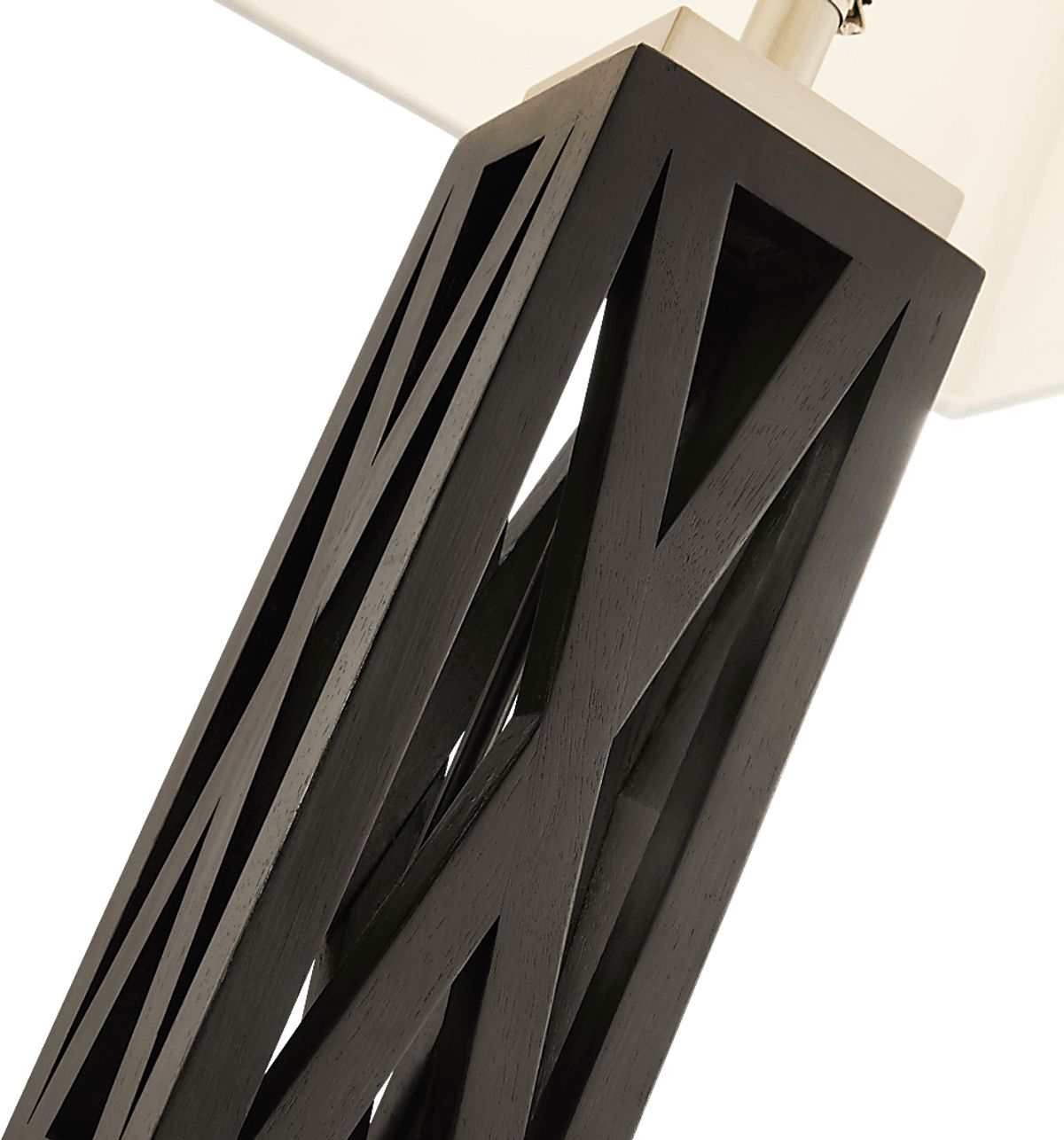 Quamari Hollow Black Table Lamp | Rooms to Go