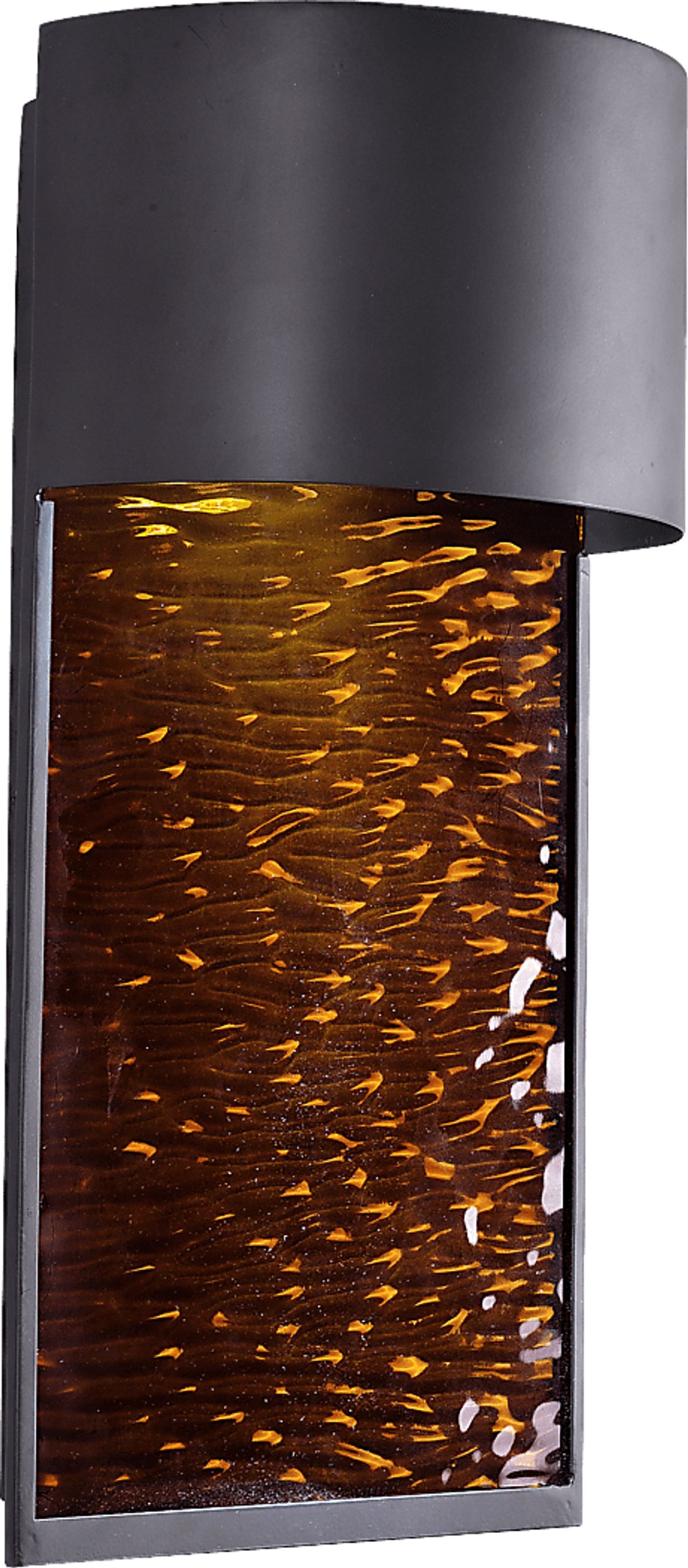 Queel Grove Bronze Brown,Yellow Outdoor Sconce | Rooms to Go