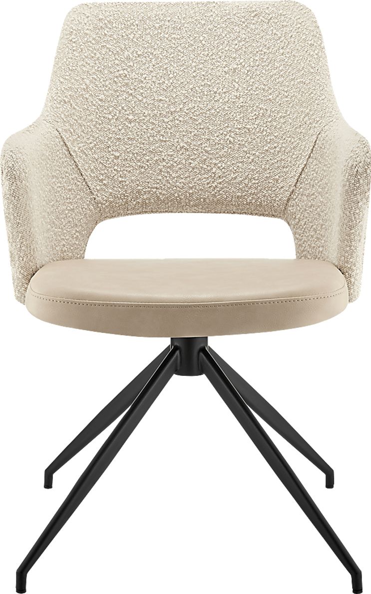 Quiment Ivory Arm Chair - Rooms To Go
