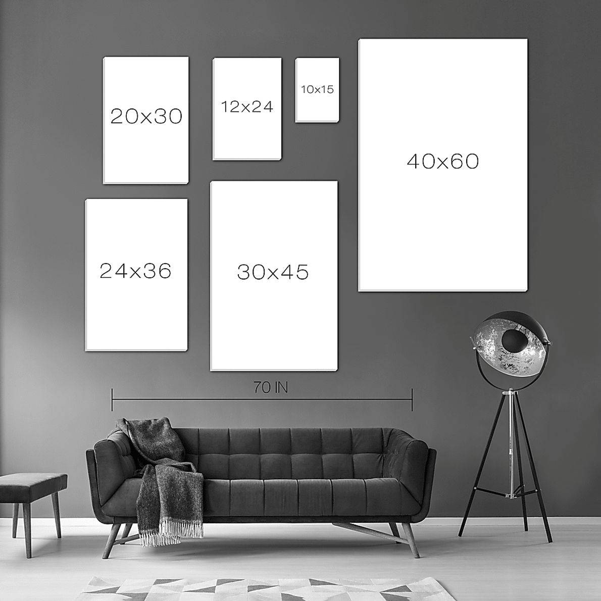 Radiant Sky Blue Artwork - Rooms To Go
