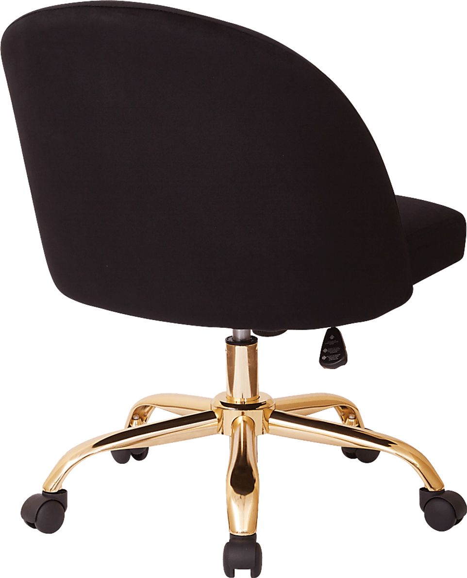 Radonna Black Office Chair - Rooms To Go