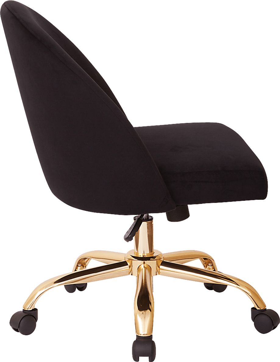 Radonna Black Office Chair - Rooms To Go