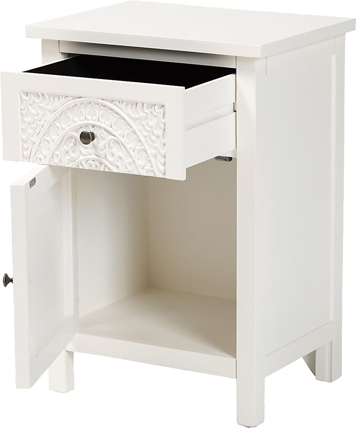 Radslow White Colors,White Nightstand | Rooms to Go