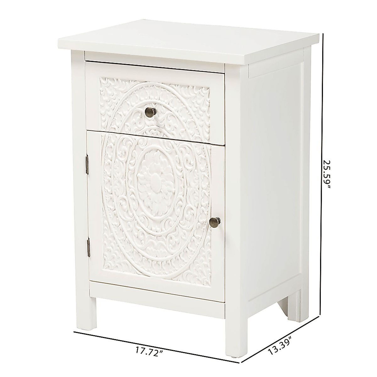 Radslow White Colors,White Nightstand | Rooms to Go