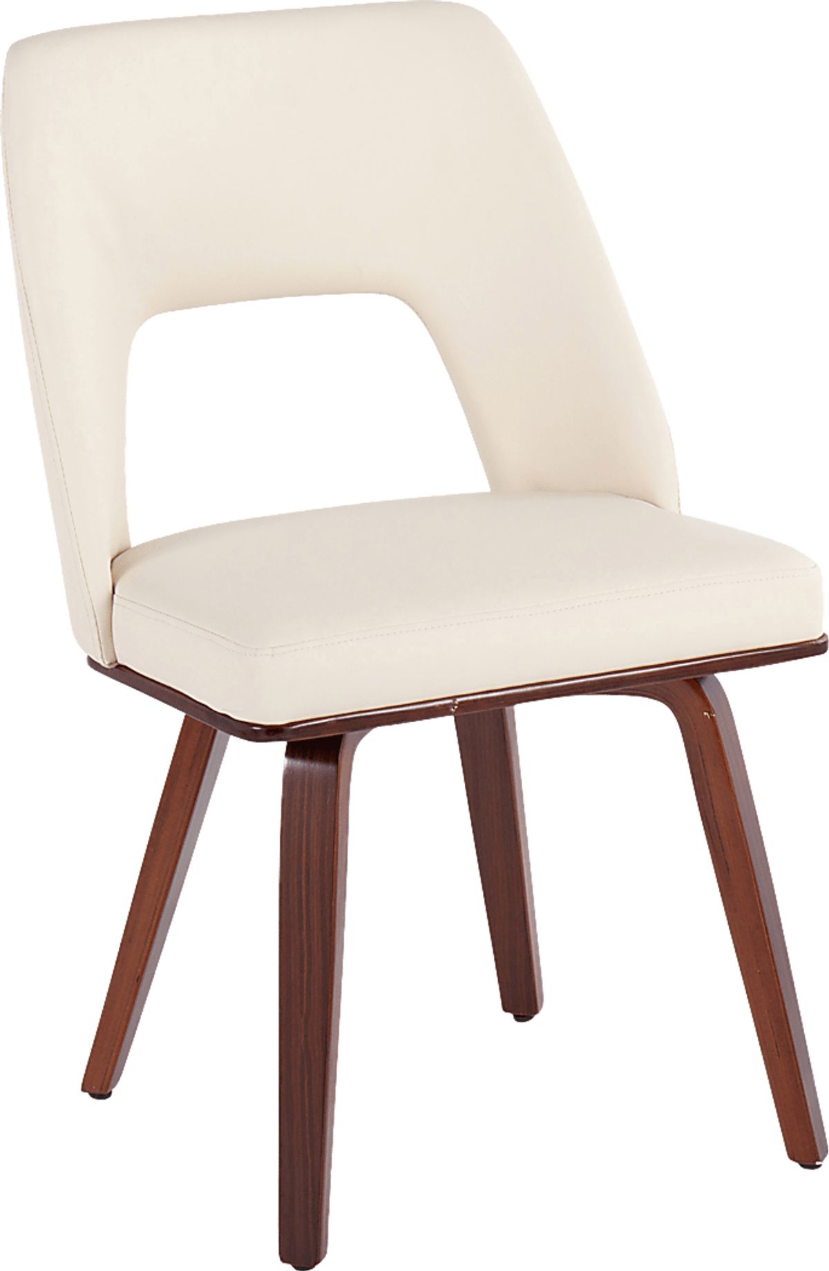 Raevalley Cream Colors,Light Wood,White Dining Chair | Rooms to Go