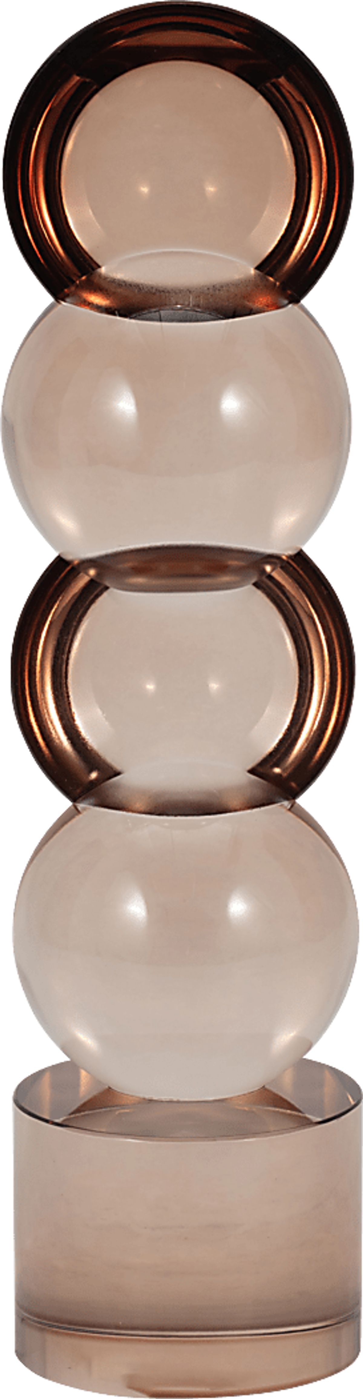 Rahall Clear White Statue | Rooms to Go