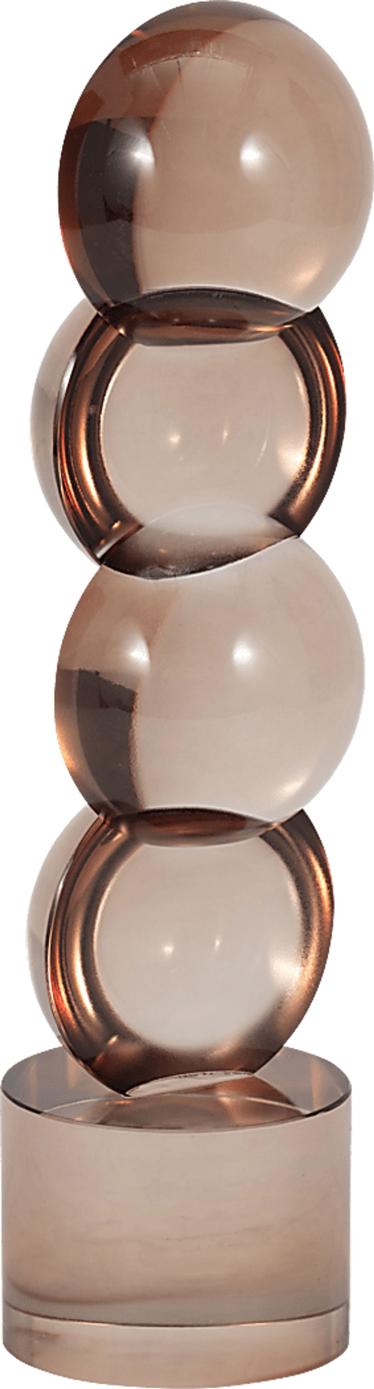 Rahall Clear White Statue | Rooms to Go