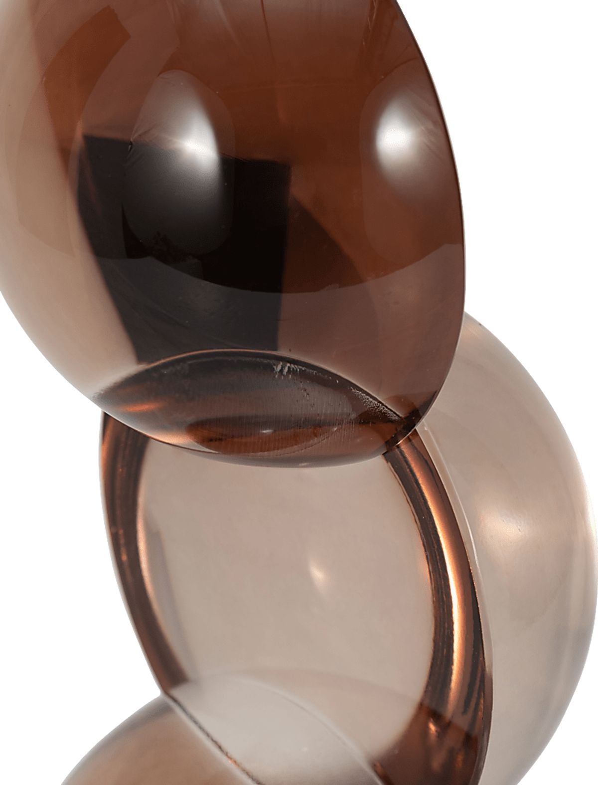 Rahall Clear White Statue | Rooms to Go